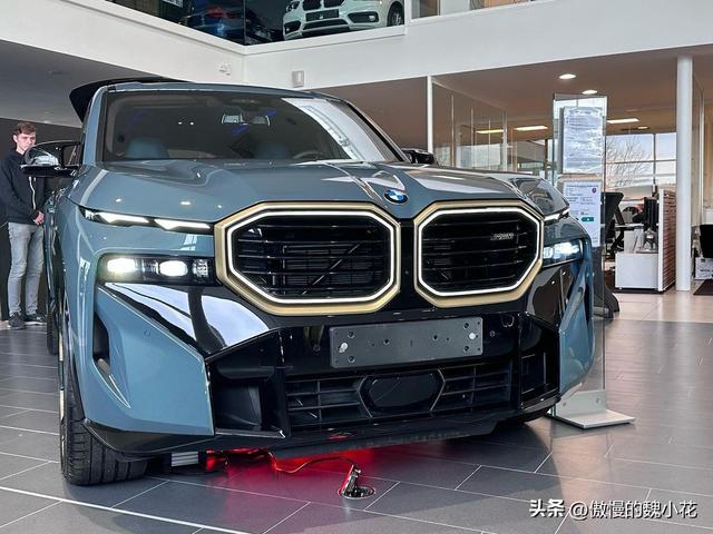 Pig nose + squinting eyes!BMW super SUV "XM" officially announced ...