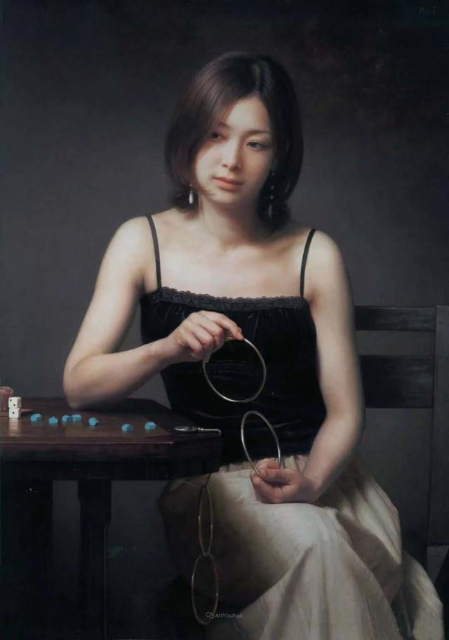 Classic Realism - Female Figure Works by Japanese Painter Ikushima ...