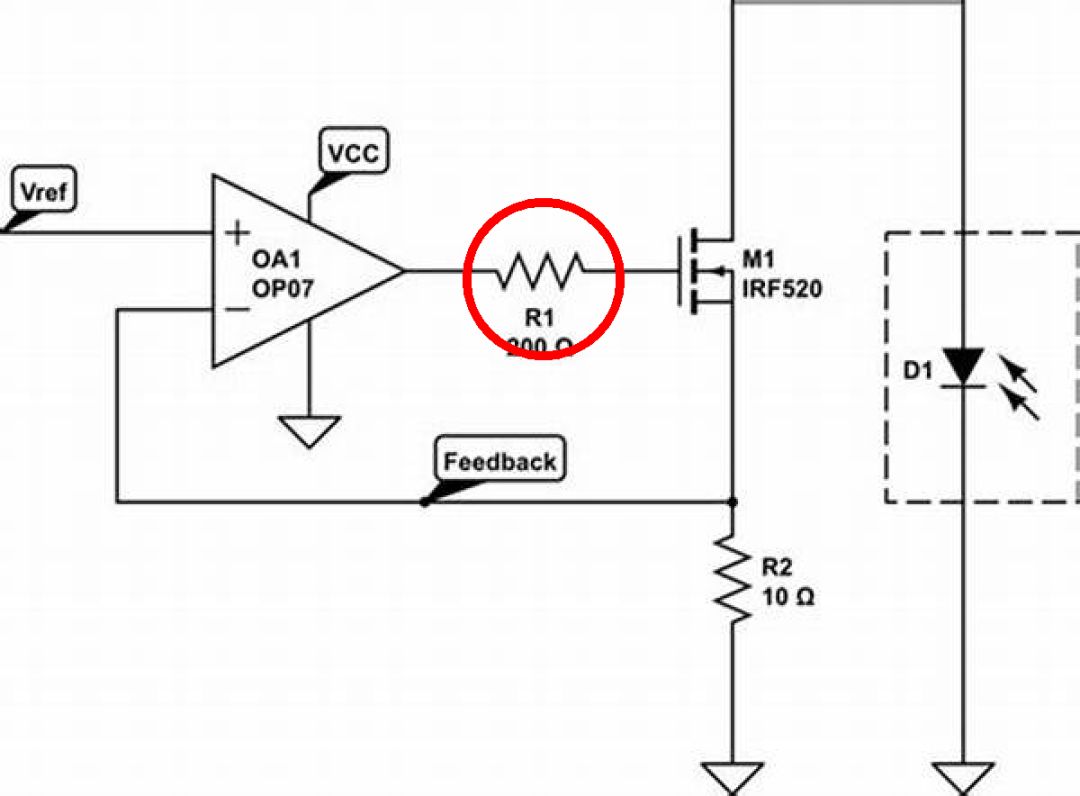 Should the gate resistor be 100 ohms? - iNEWS