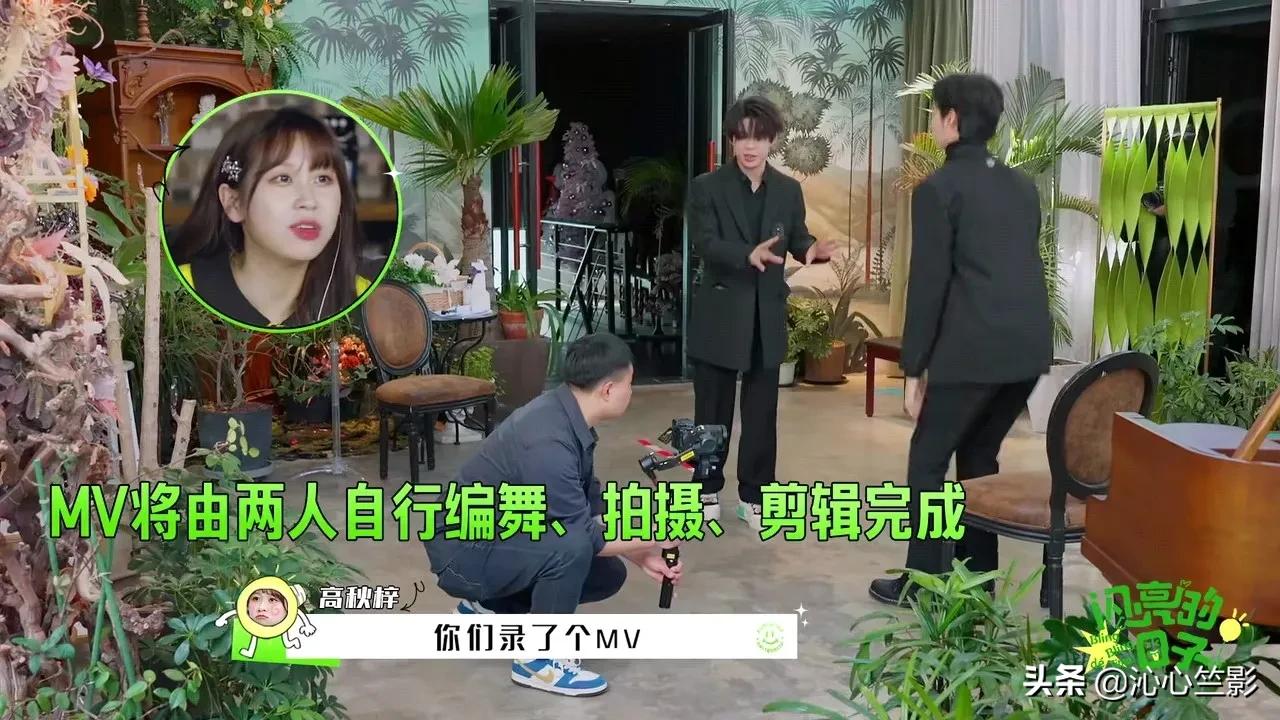 Wang Chenyi's filming is too difficult, looking forward to Wang Chenyi and Zhao Rang's MV ...