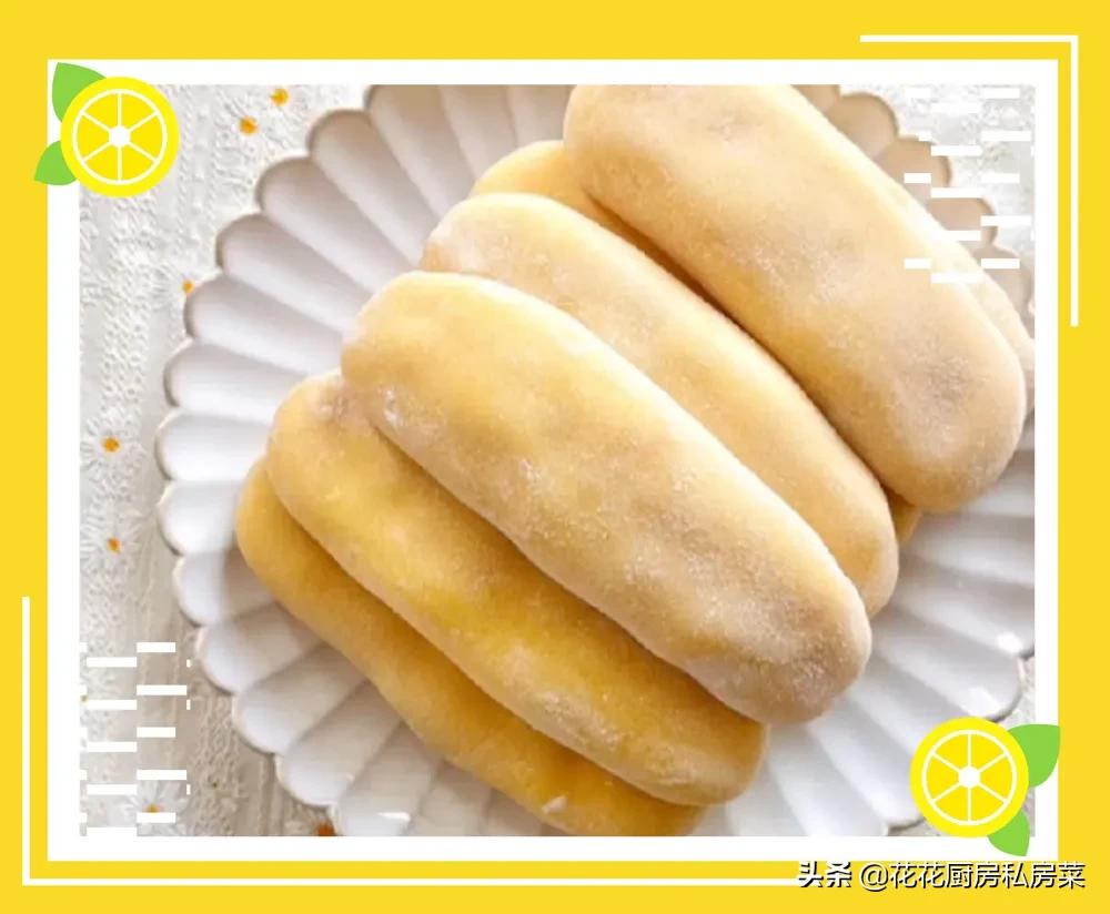 Ice-cold mango sago dew glutinous rice mochi strips, thin skin and many ...