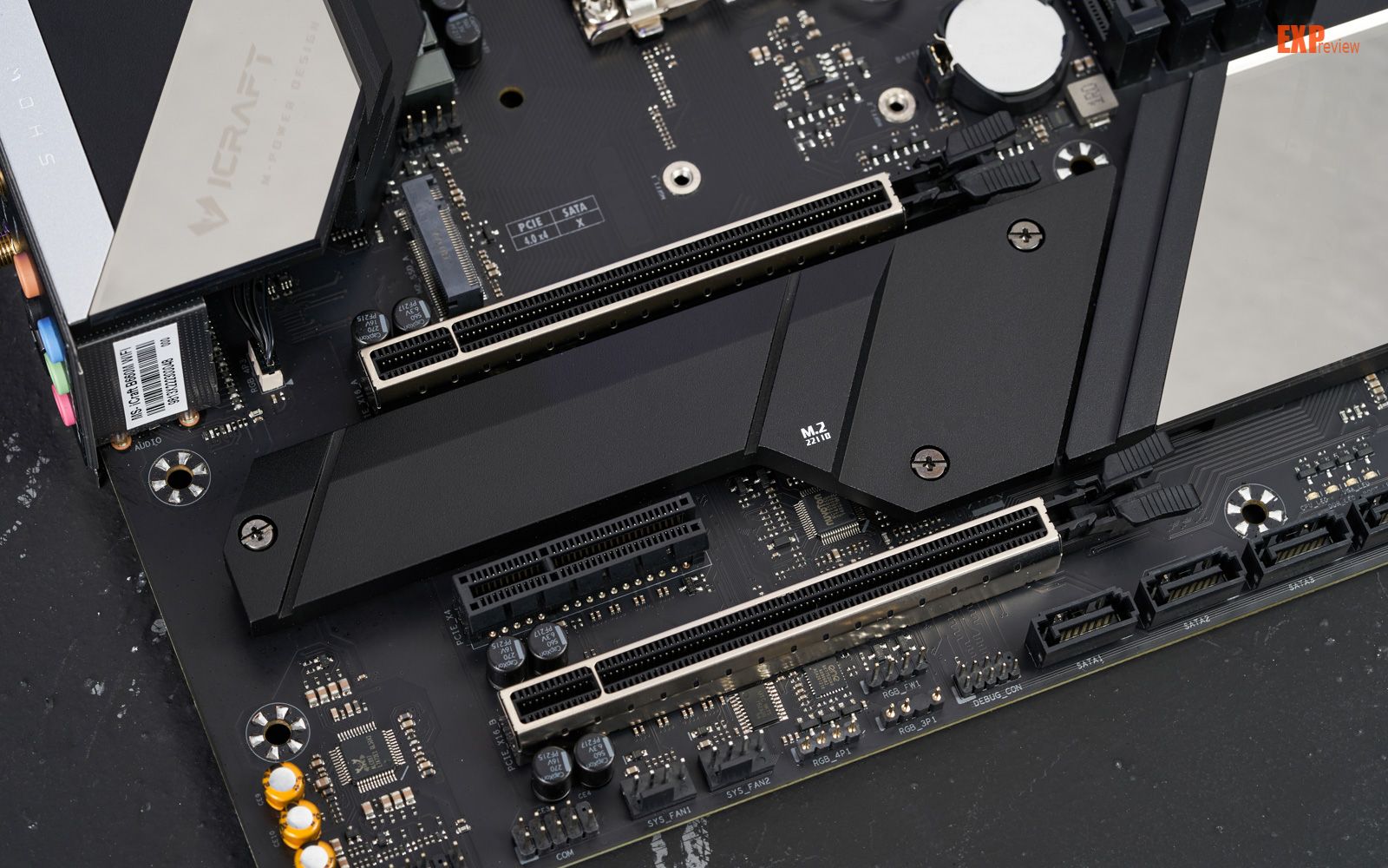 Mingxuan MS-iCraft B660M WIFI motherboard evaluation: 16-phase CPU ...