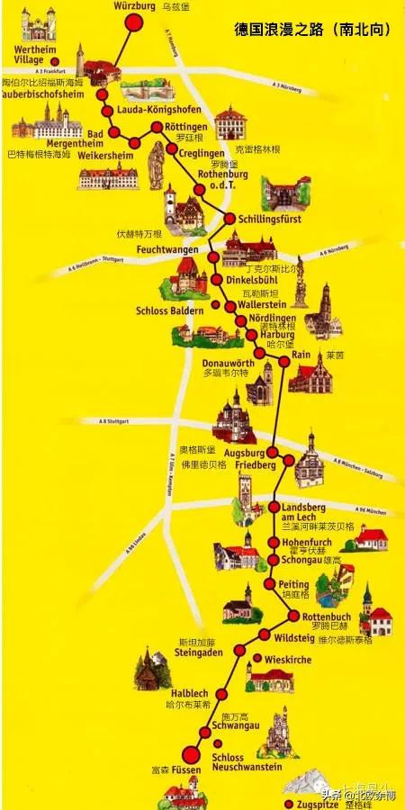 The Best of Germany's Romantic Road and Castle Road: Medieval Town of ...