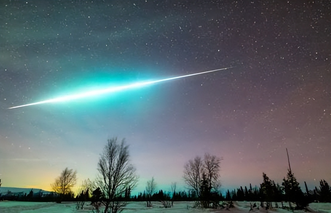 A "bolide" fell from the southern United States, 10 times brighter than ...
