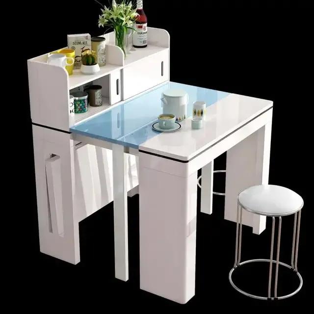 The new Chinese-style "invisible" dining table is neat, beautiful and ...