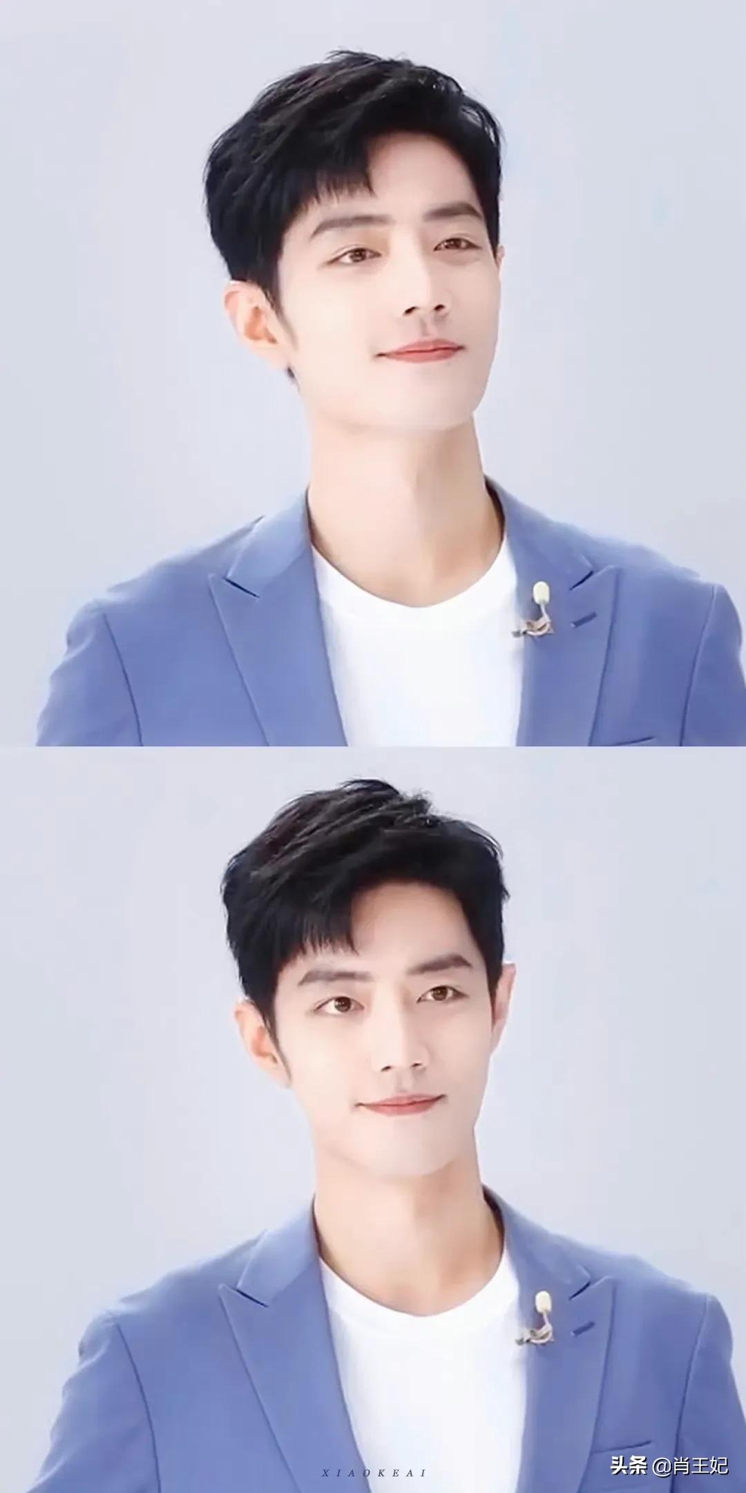 Xiao Zhan is so handsome, so handsome, his body proportions are so ...