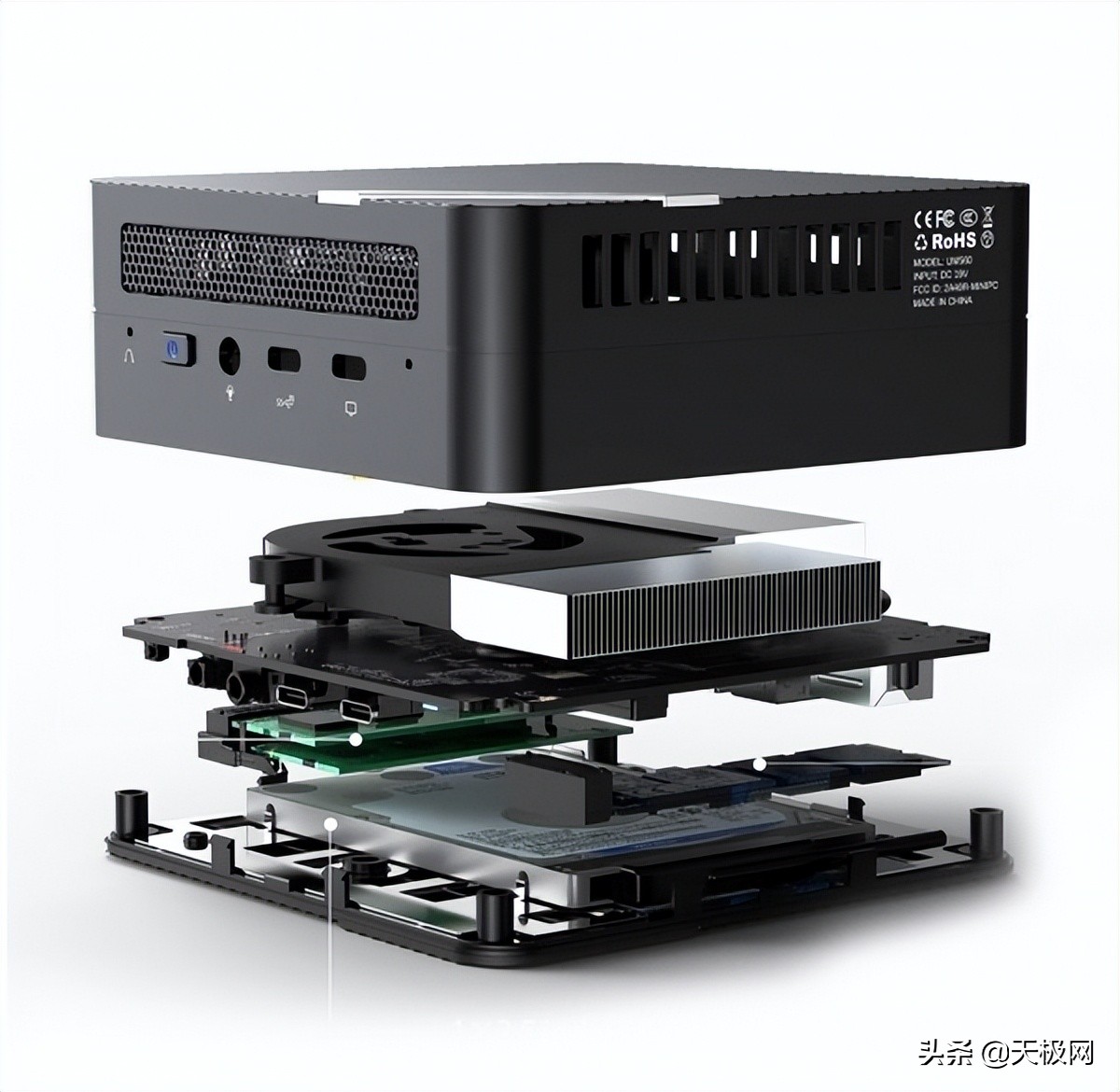 Ryzen R5-5625U blessing!Minisforum releases UM560 mini PC - iNEWS