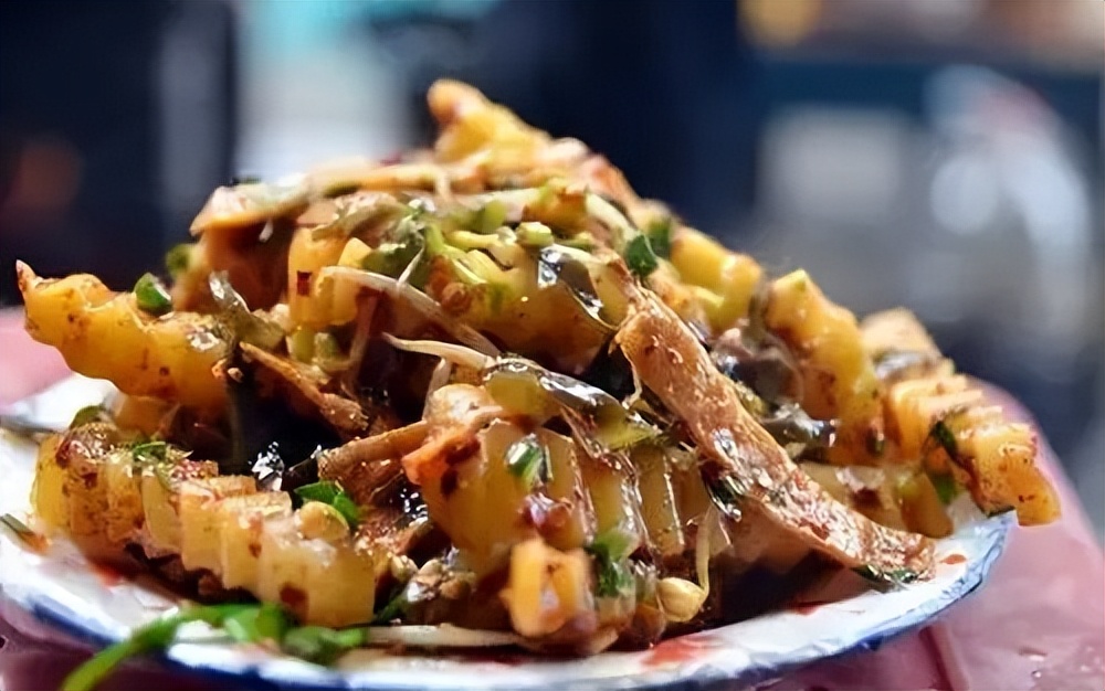 The snack of wolf tooth potato doesn't seem to be popular in the north ...