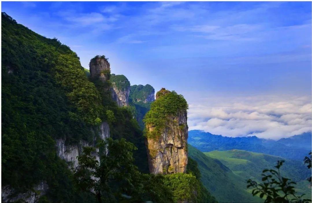 These 14 mountains support the great beauty of Hunan - iNEWS