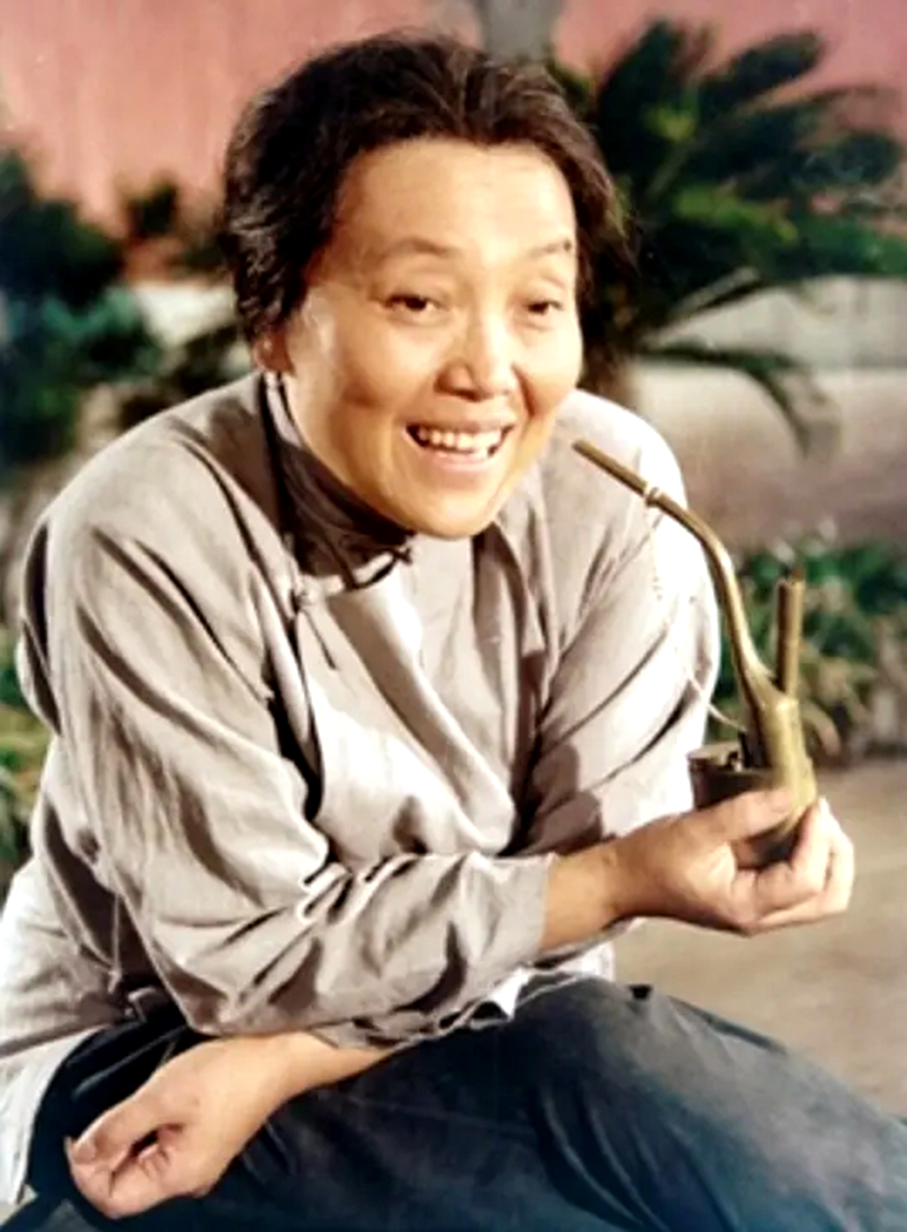 She was Ding Yi, who played the wife of "Niu Baisui", who played ...