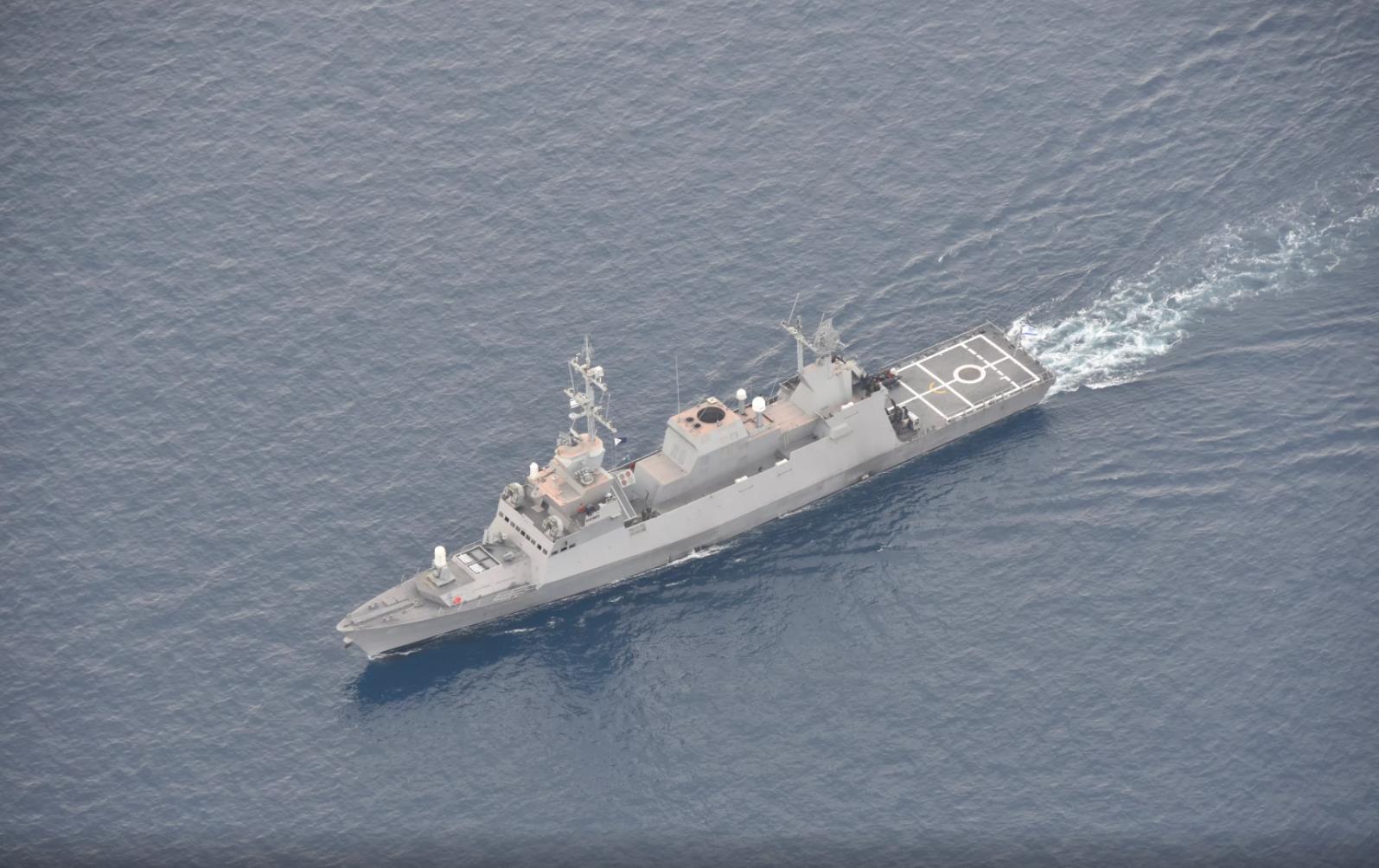 Israel's Saar 5 frigate, small but well-equipped, undertakes heavy ...