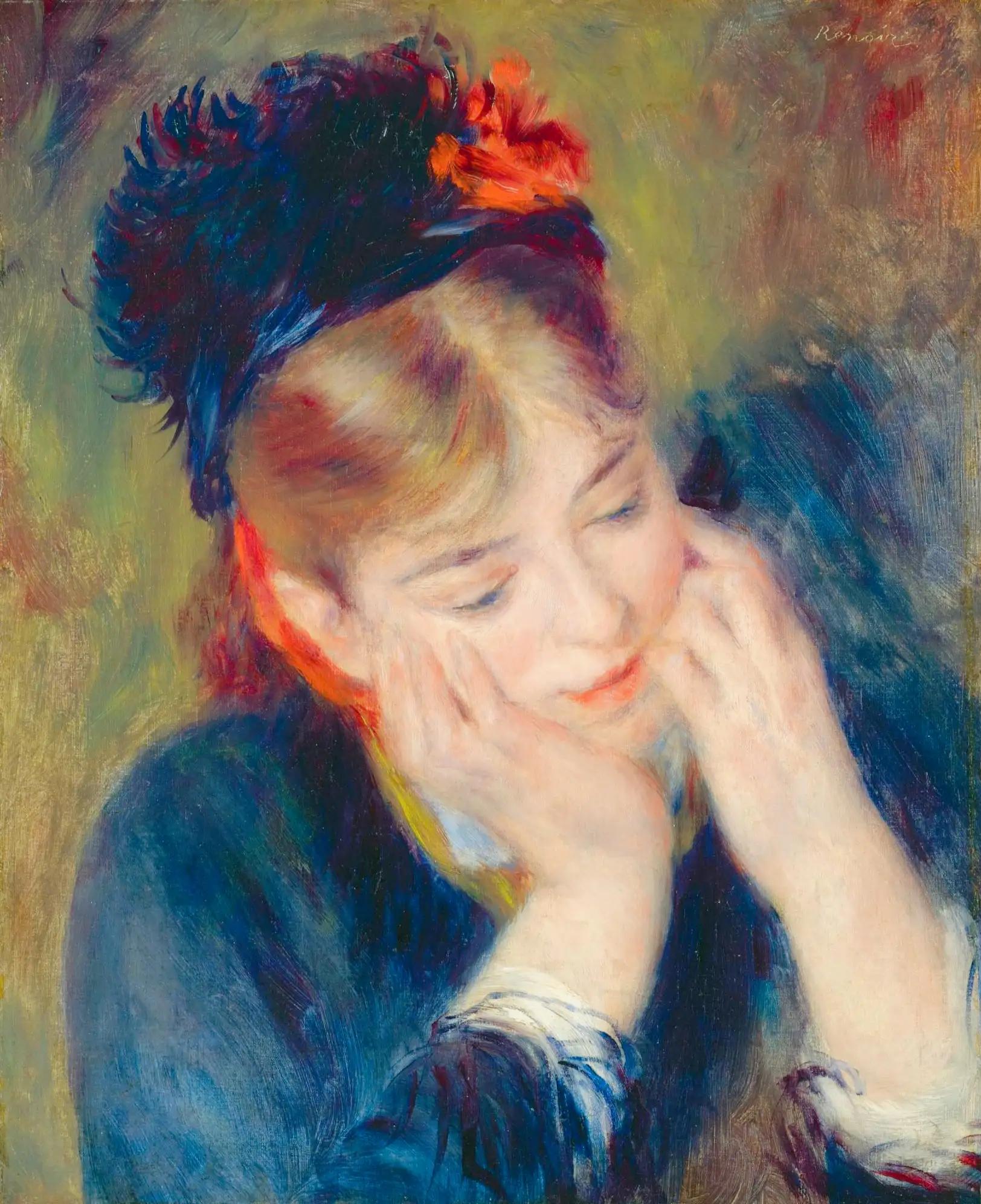 Appreciation of the paintings of the famous French painter Renoir (8 ...