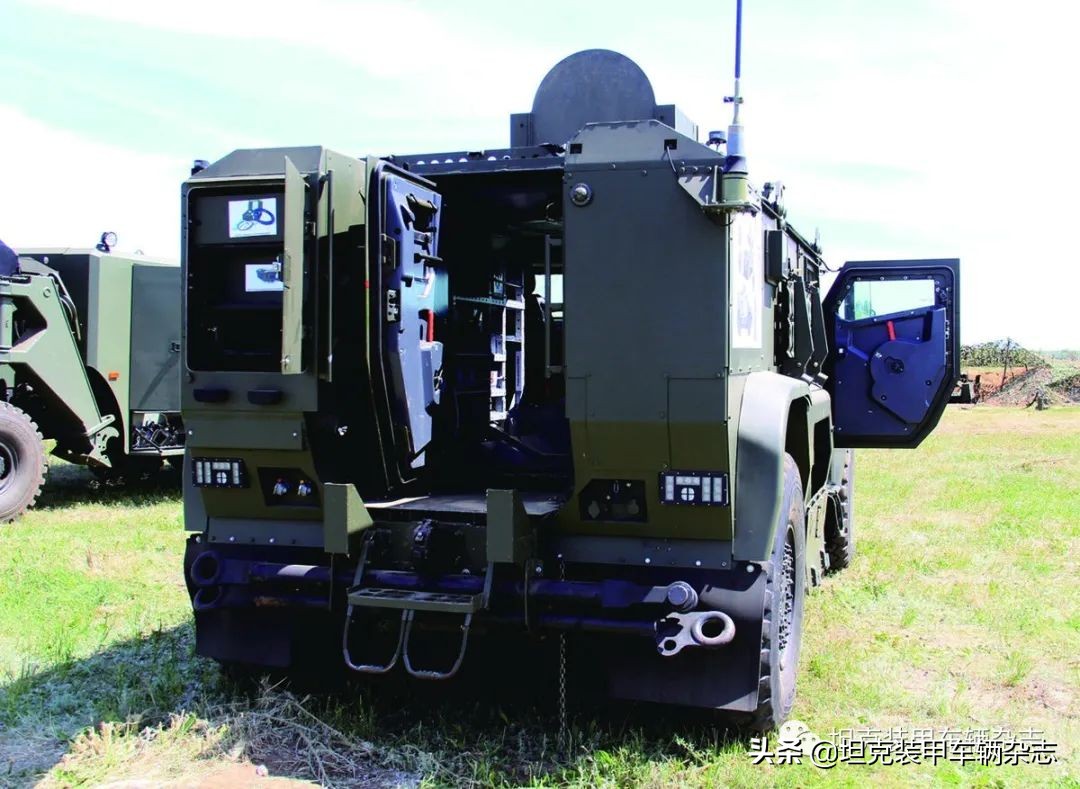 The new platform of the Russian airborne troops - "Typhoon" VDV wheeled ...