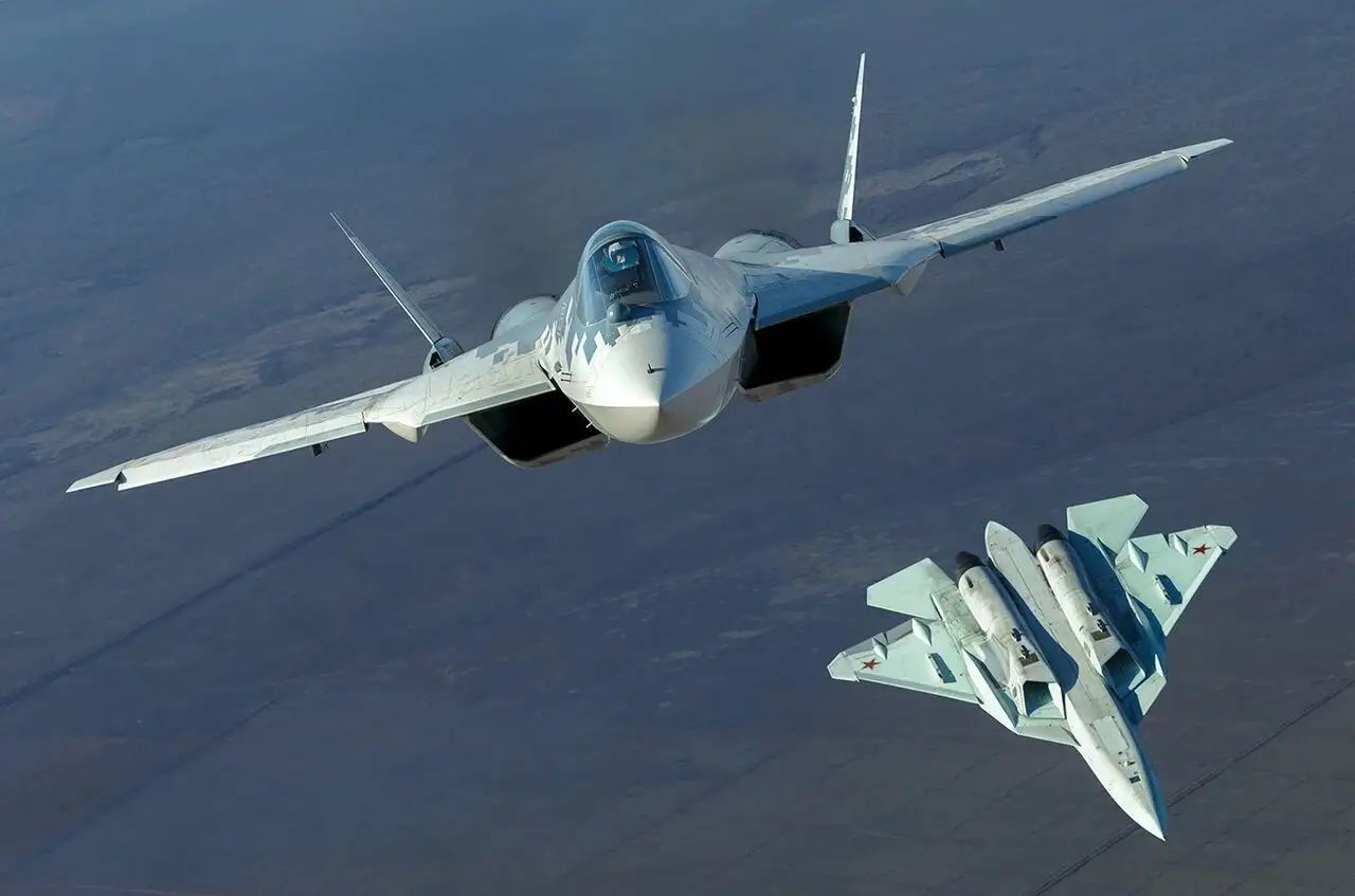 4 Su-57 formations dispatched!The high-end combat power of the Russian ...