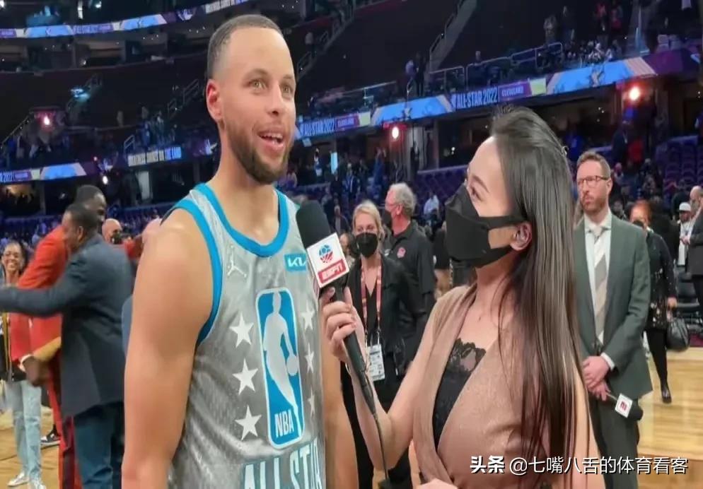 The super positive ESPN girl is here!Warriors players will laugh when ...