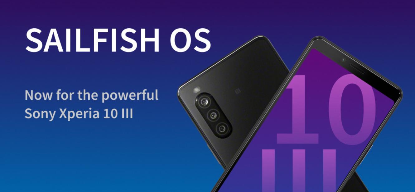 Sailfish OS 4.4.0 is compatible with Sony Xperia 10 III - iNEWS