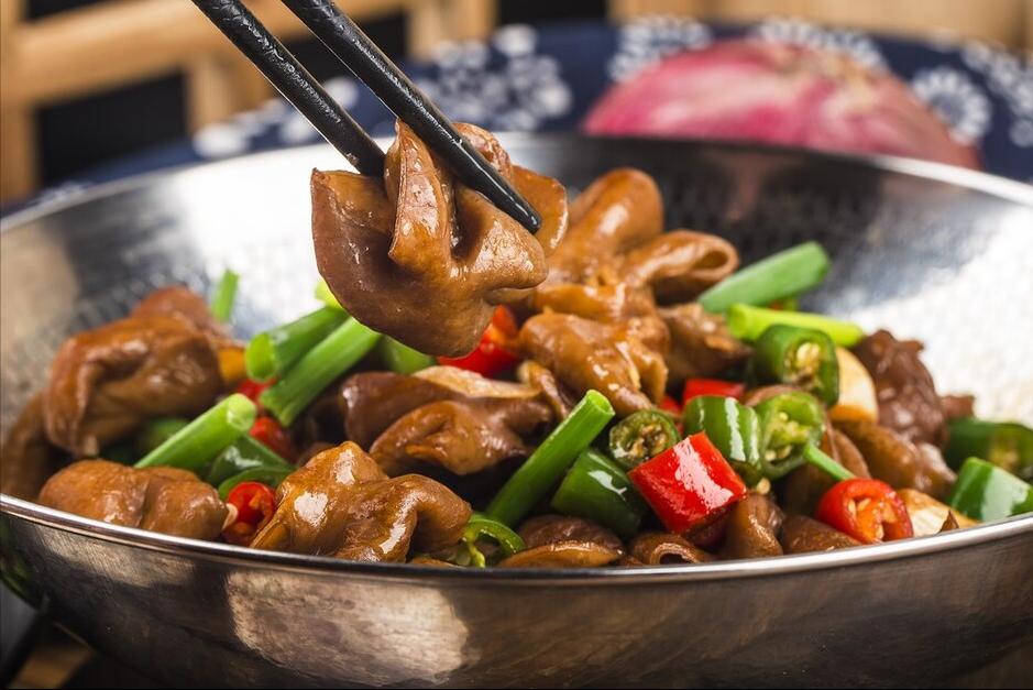 Pig intestines can't be chewed after being fried?Tell you a secret of ...