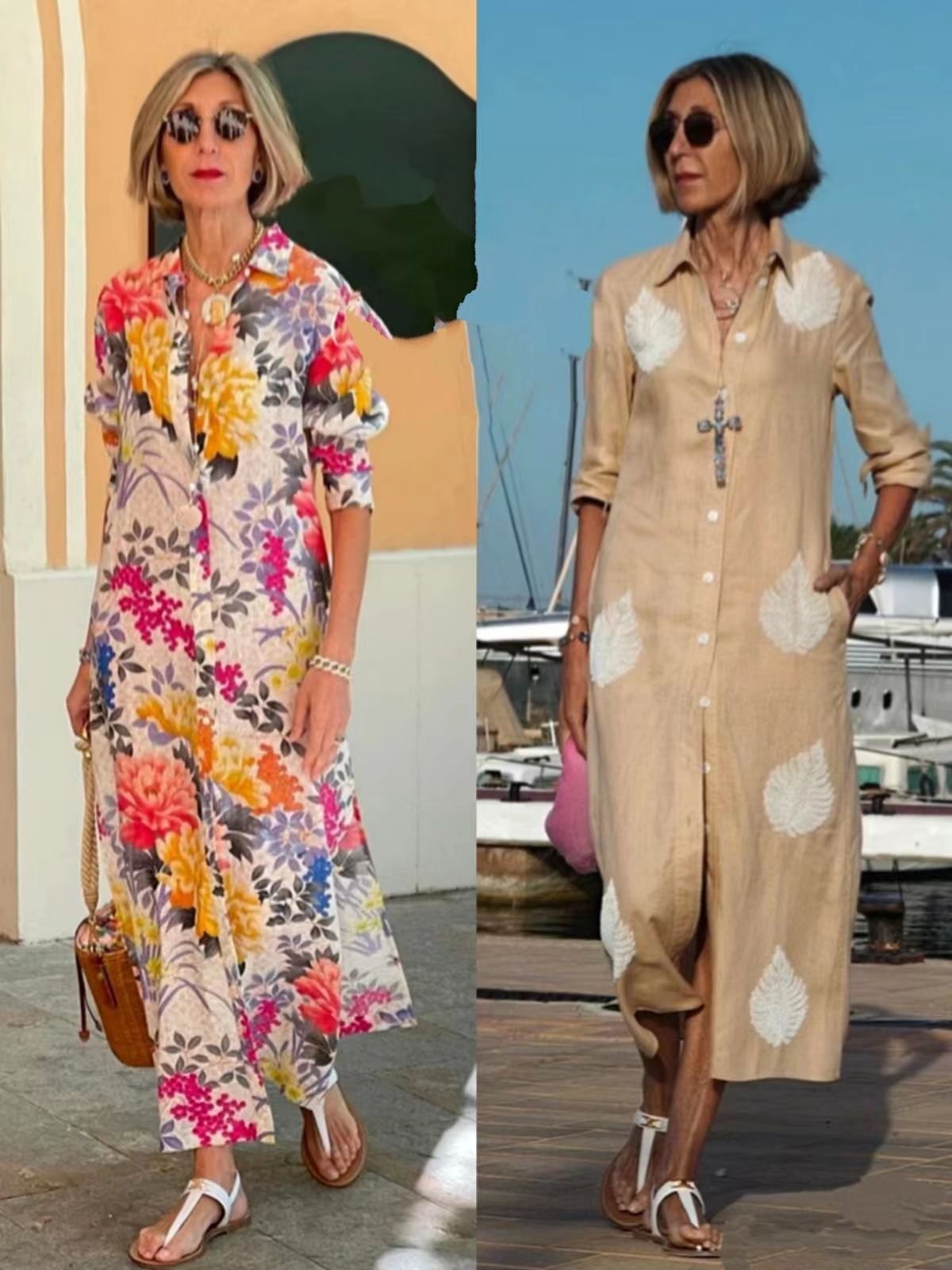 After reading the fashionable grandma's outfits, I finally found these ...