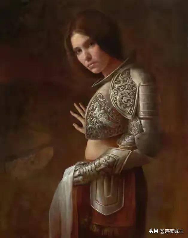 Painting master Ricardo's woman's oil painting gesture is rich and ...