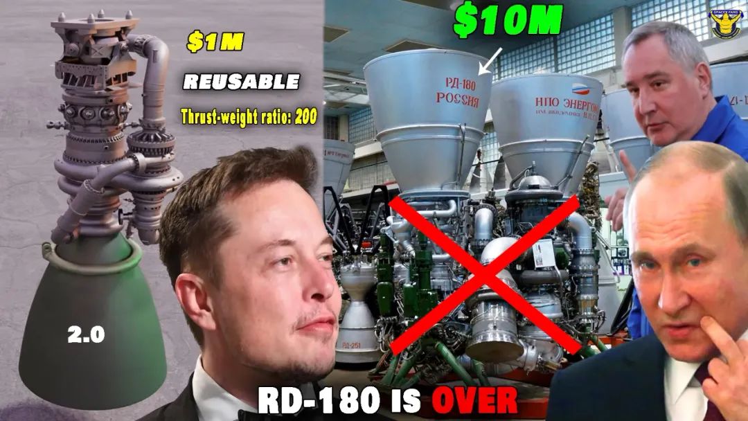 SpaceX Raptor VS Russian RD-180, who is the better engine - iNEWS