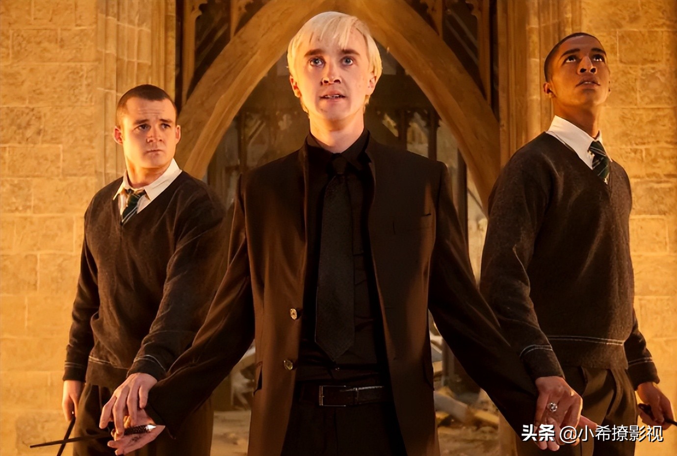 Lucius Actor Review, Filming the Battle of Hogwarts in Harry Potter ...