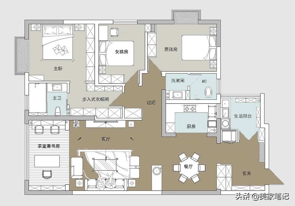 Looking at her new home of 158 square meters, I know what it means to ...