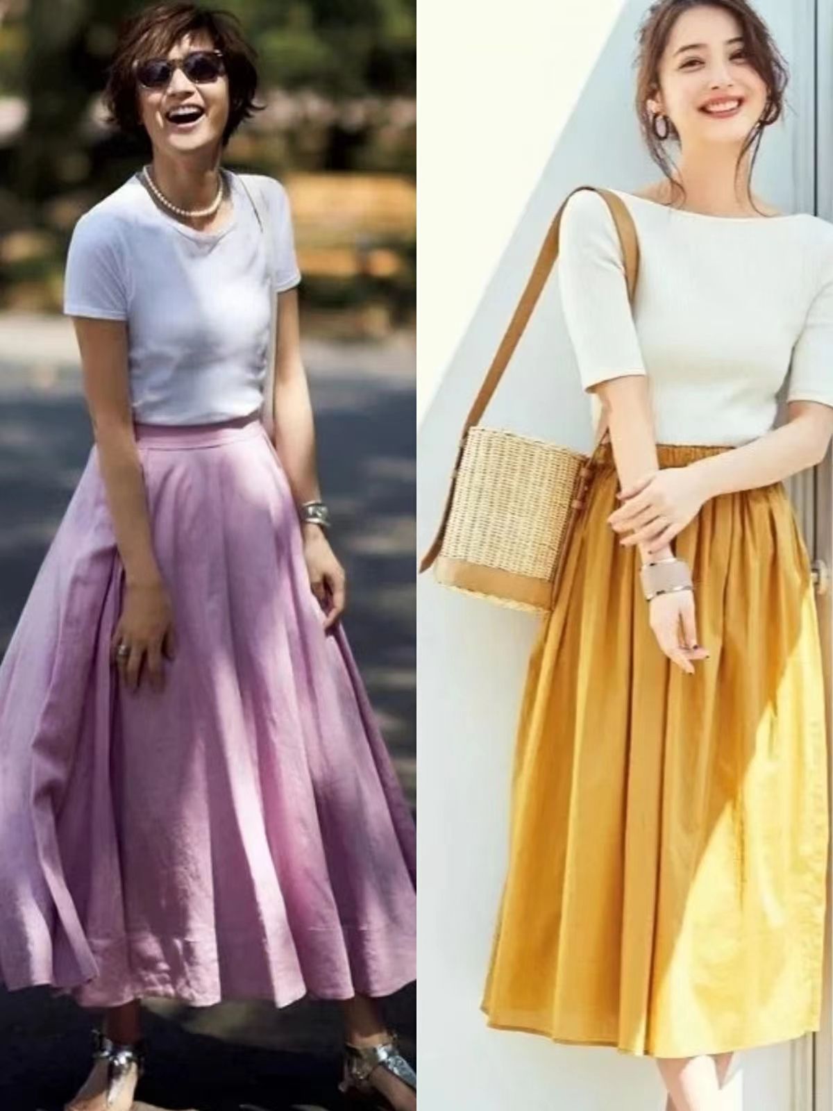 Middle-aged women wear the right "color style" clothing, they are ...