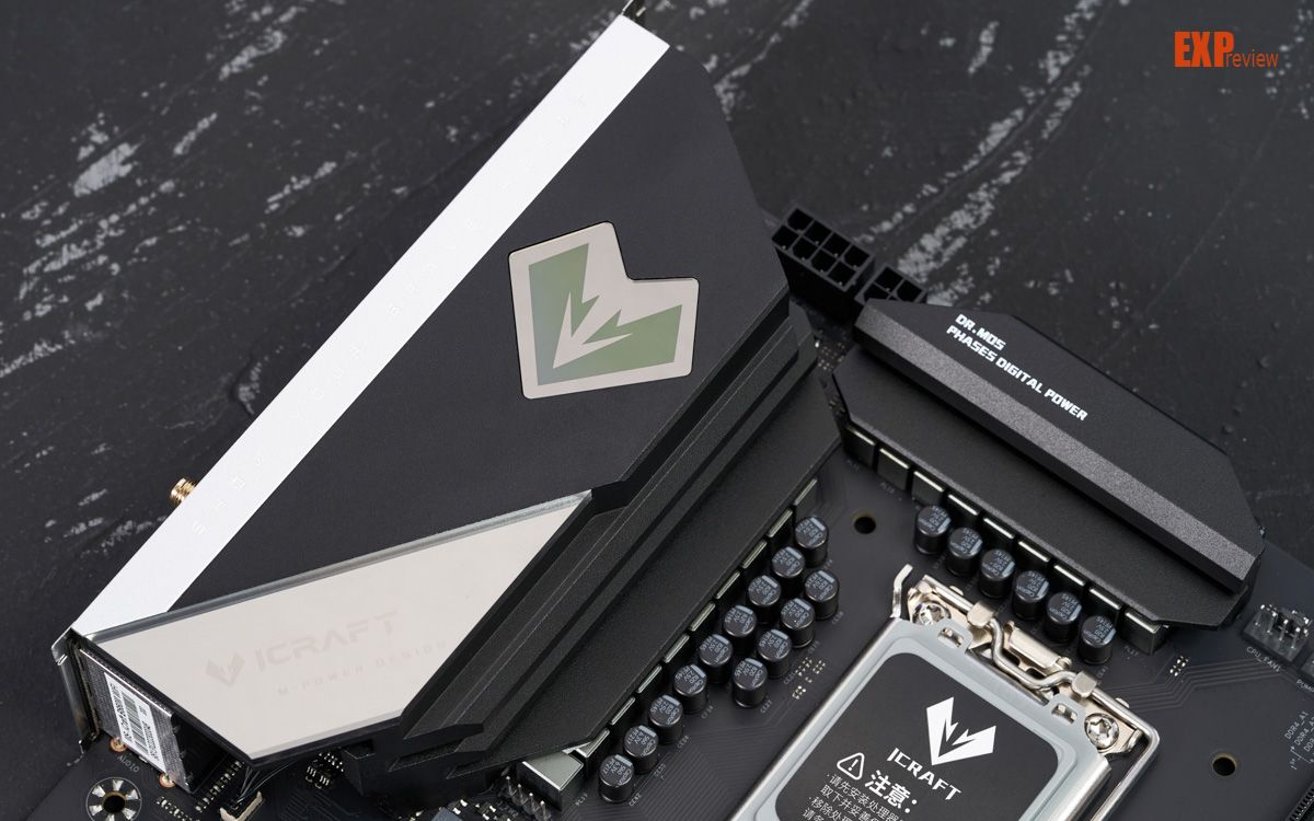 Mingxuan MS-iCraft B660M WIFI motherboard evaluation: 16-phase CPU ...