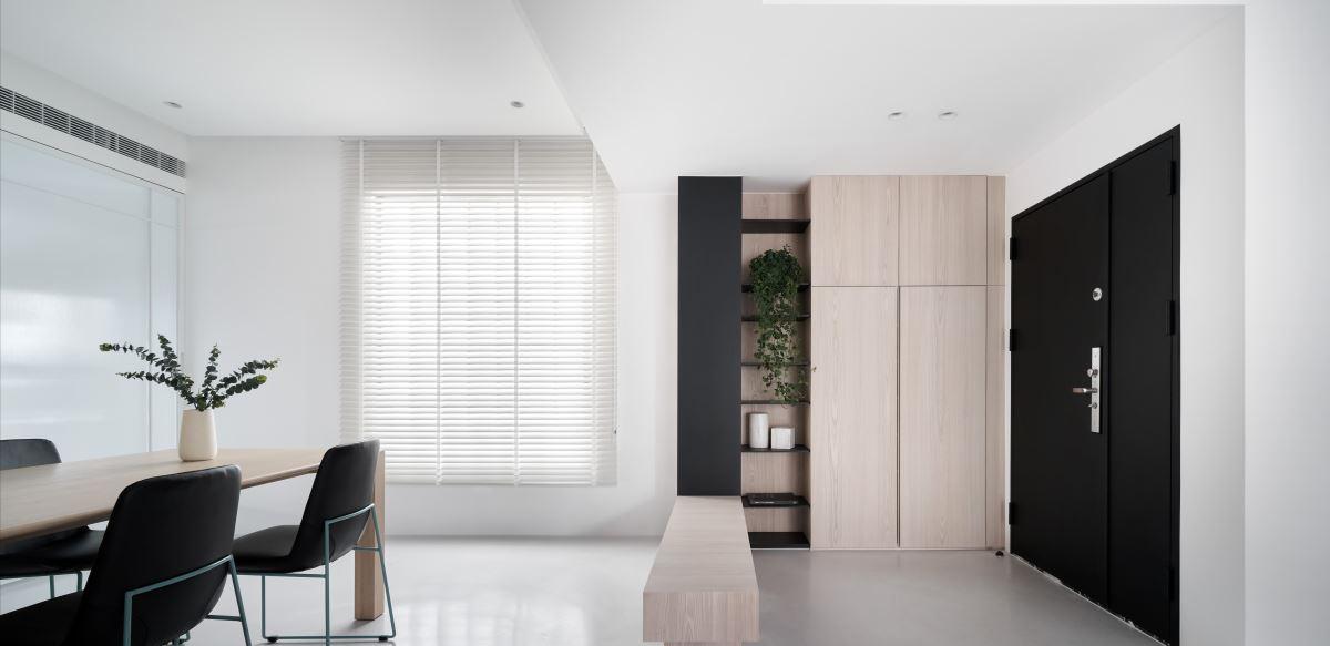 The 116-square-meter old house was transformed into a family of four ...