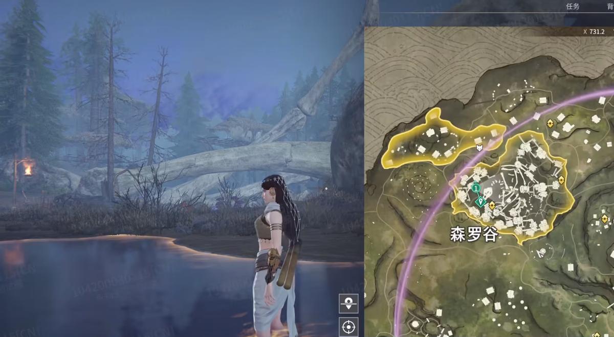 Eternal robbery map major rectification?The river in Senluo Valley ...