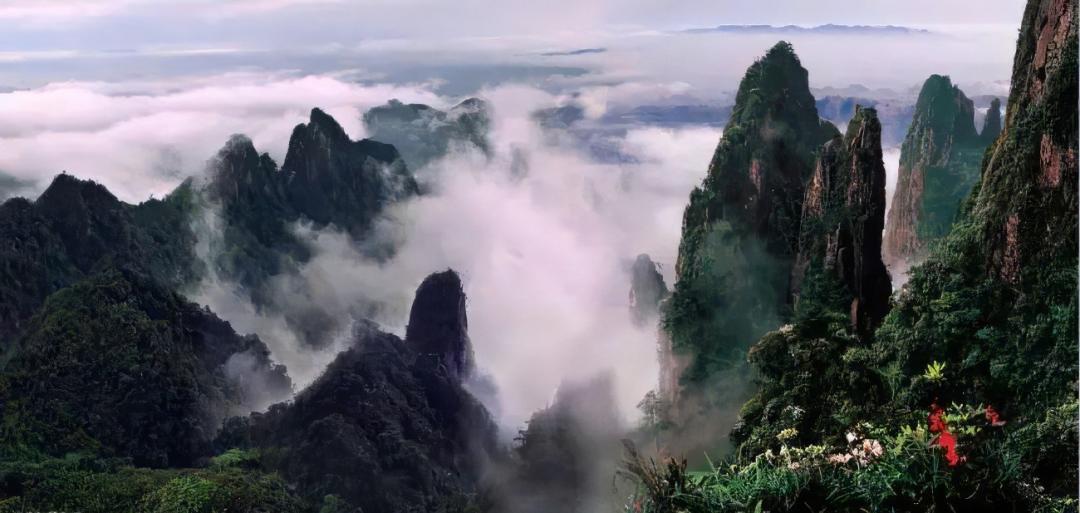 These 14 mountains support the great beauty of Hunan - iNEWS