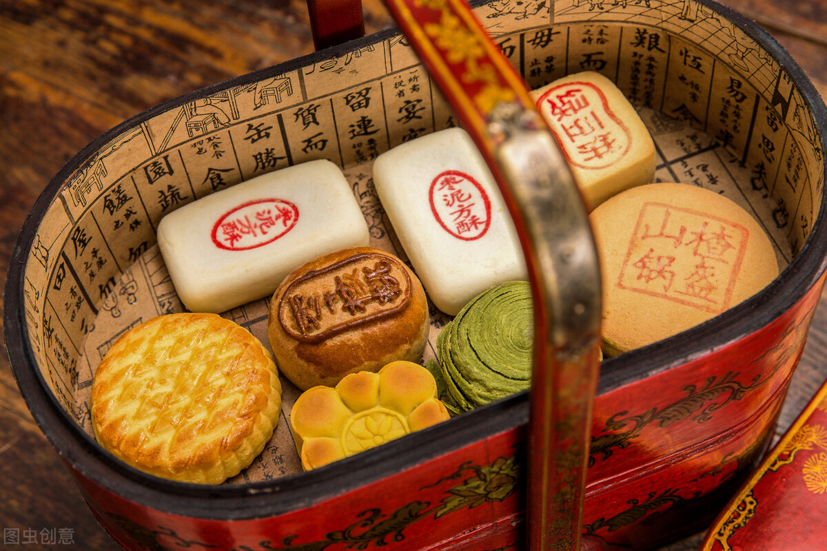 6 kinds of traditional Chinese pastries, rare to eat once when I was a ...