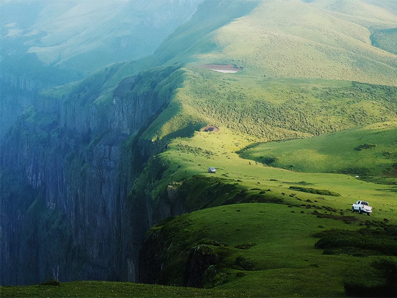 With a drop of 1,200 meters, it is praised as the edge of the world by ...