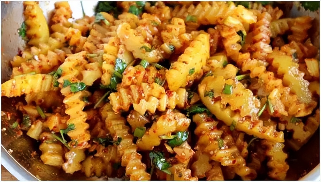 The snack of wolf tooth potato doesn't seem to be popular in the north ...