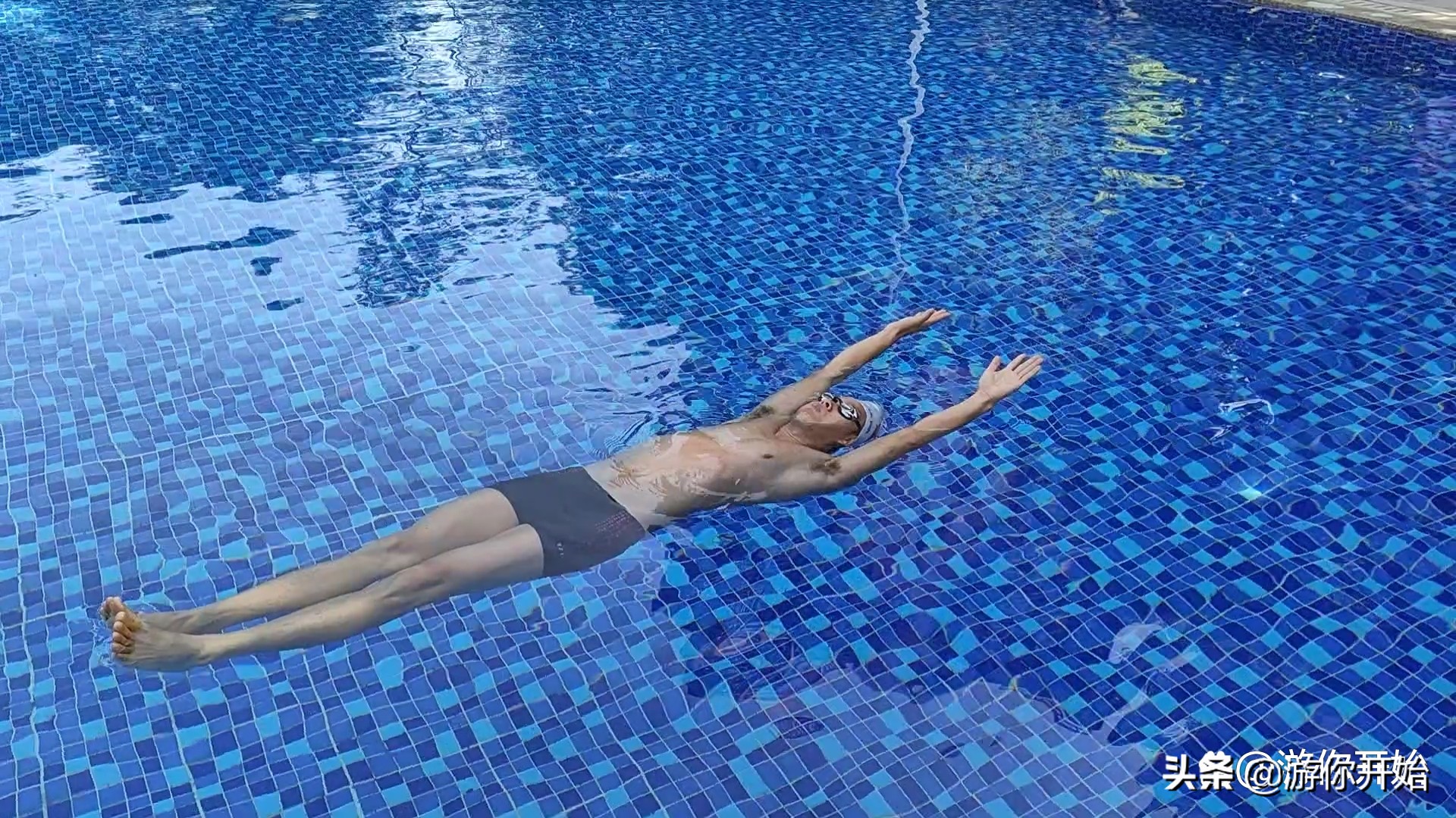 The practice of floating on the surface of the water is an excellent ...