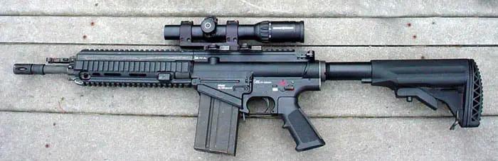 The world's top ten assault rifles HK417 - iNEWS