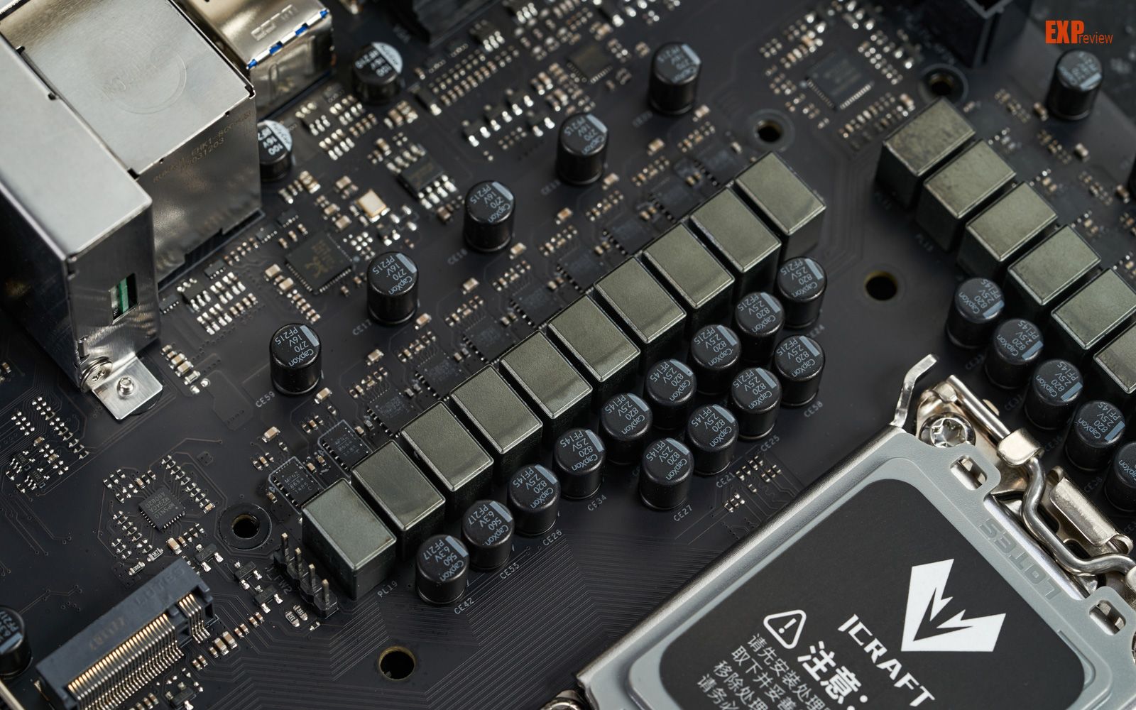 Mingxuan MS-iCraft B660M WIFI motherboard evaluation: 16-phase CPU ...