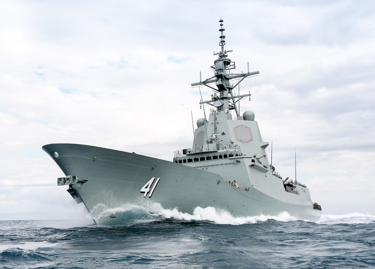 1 cost nearly 1 billion US dollars, the first F110 Aegis frigate ...