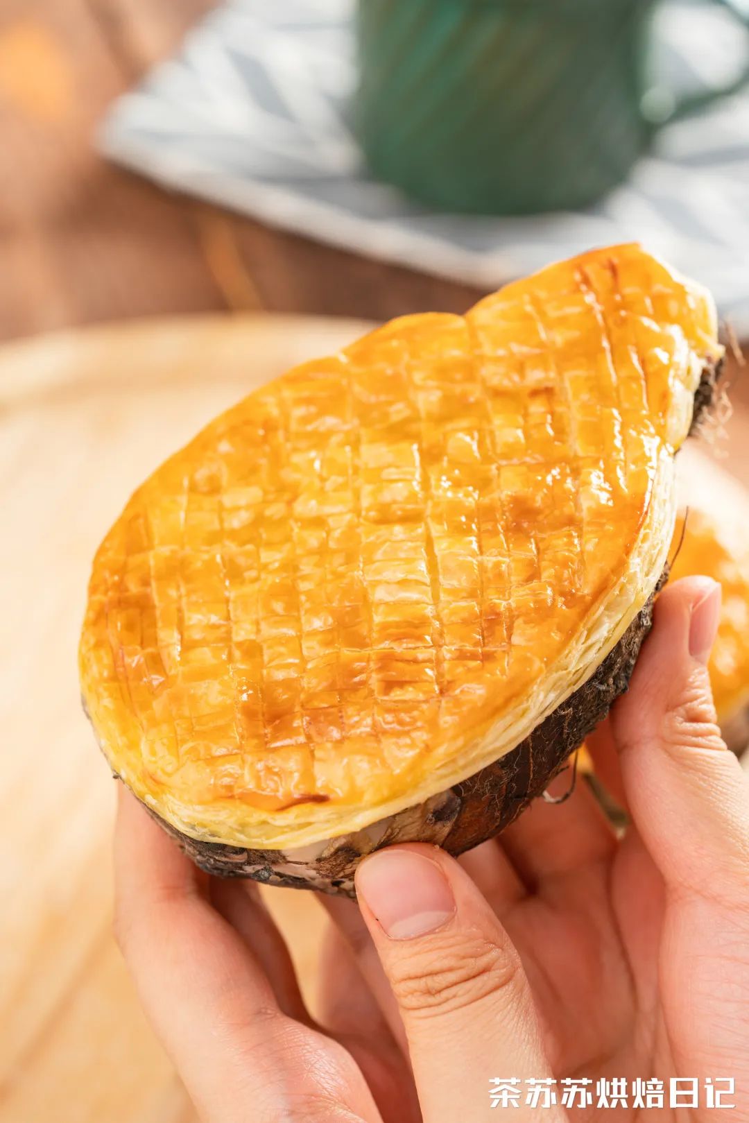 This crispy baked taro puree is easy for me to meet!Soft and sweet ...