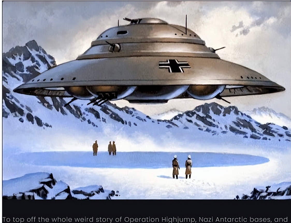 UFO fight at Nazi secret Antarctica base, what was the high jump the US ...
